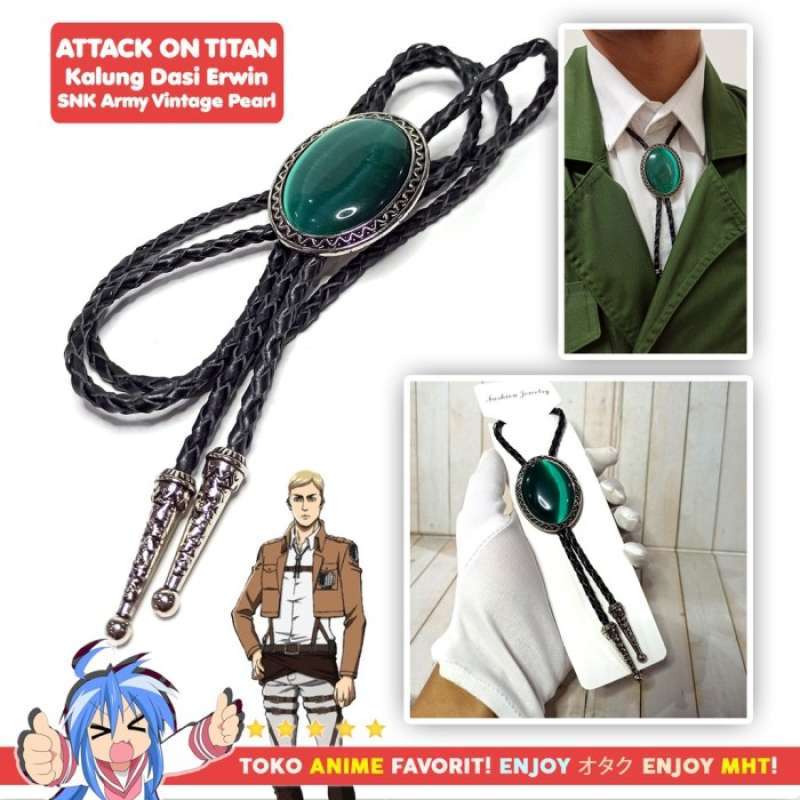 Jual Kalung Dasi Anime Aot Snk Attack On Titan Survey Corps Scouting ...