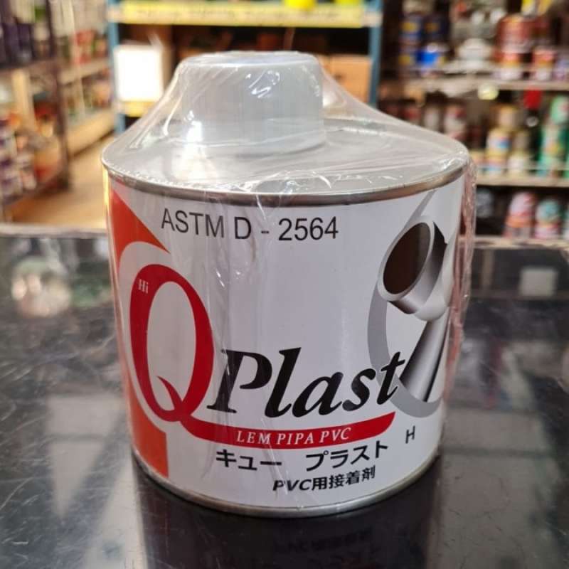 Promo Lem Pipa Qplast Kemasan Kaleng Ukuran 400 Gr Diskon 16% di Seller ...