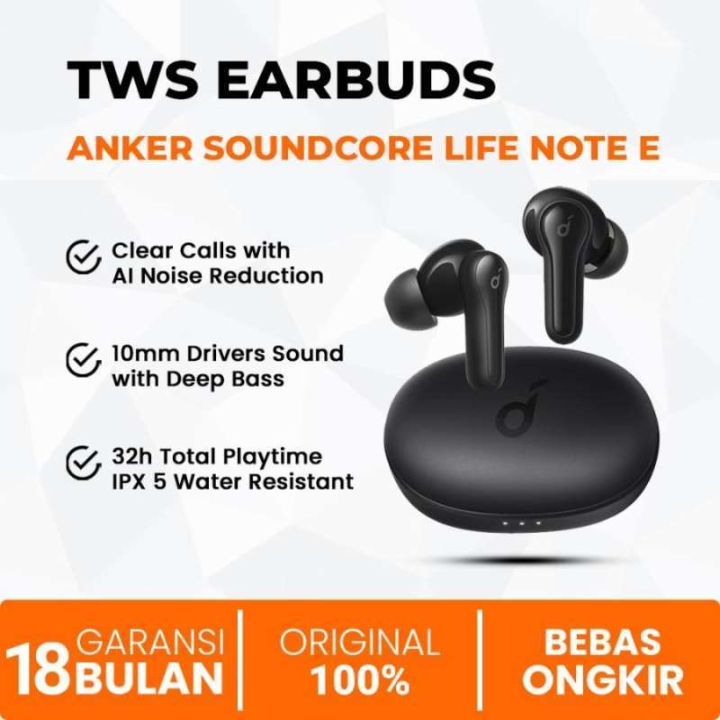 Jual Anker Soundcore Life Note E Tws Earbuds Earphone True Wireless ...