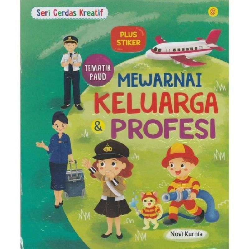 Jual BUKU SERI CERDAS KREATIF MEWARNAI KELUARGA DAN PROFESI di Seller ...