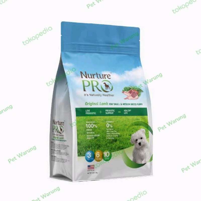 Promo Nurture Pro Original Lamb & Pork For Small Medium Breed Puppy 1.8Kg Diskon 33% di Seller ...