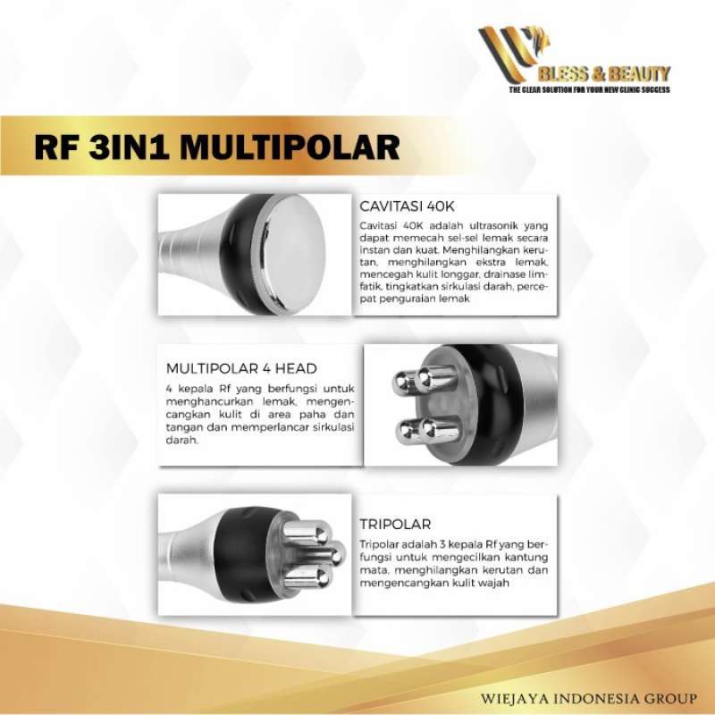 Jual Alat Rf Radio Frekuensi Multipolar Pelangsing Tubuh Pembakar Lemak ...