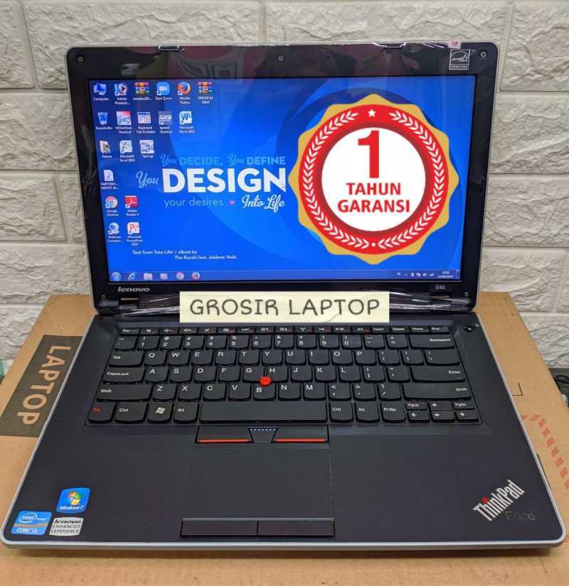 Jual Laptop Lenovo Core I3 , Lenovo Thinkpad Edge E40 Ram 4gb Ssd 512gb , Vga Ati Radeon Di ...