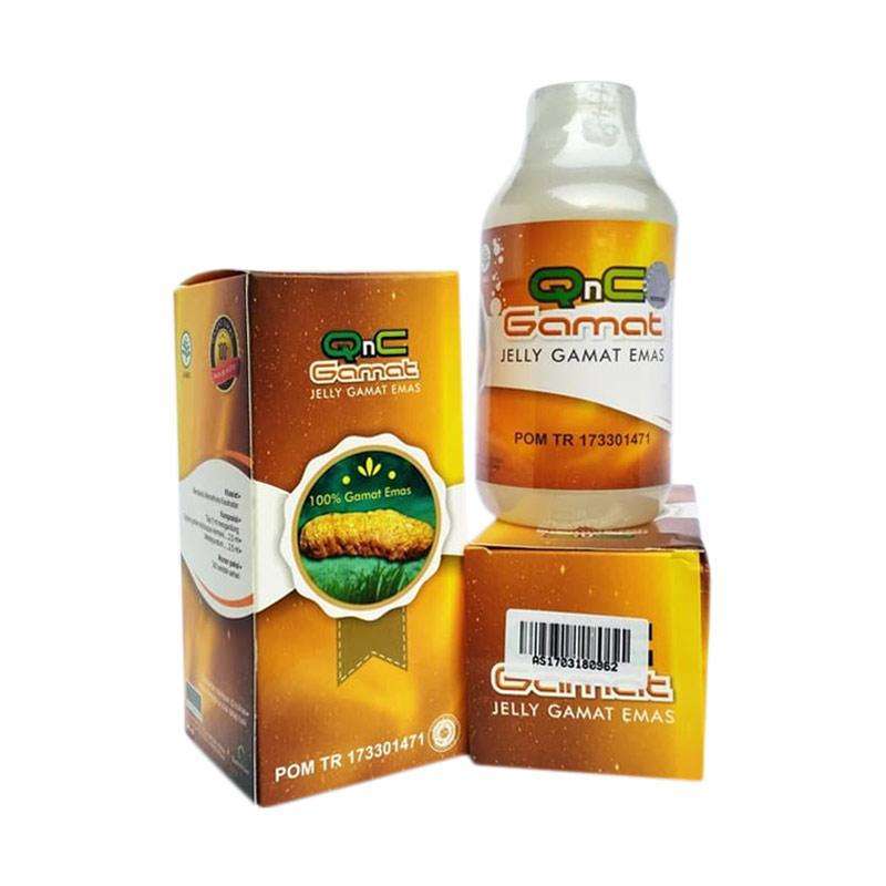 Promo QnC Jelly Gamat Obat Herbal untuk Kudis dan Scabies Diskon 14% di ...