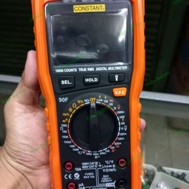 Promo Harga Multimeter Digital Constant 90f Auto Range Diskon 1% Di ...