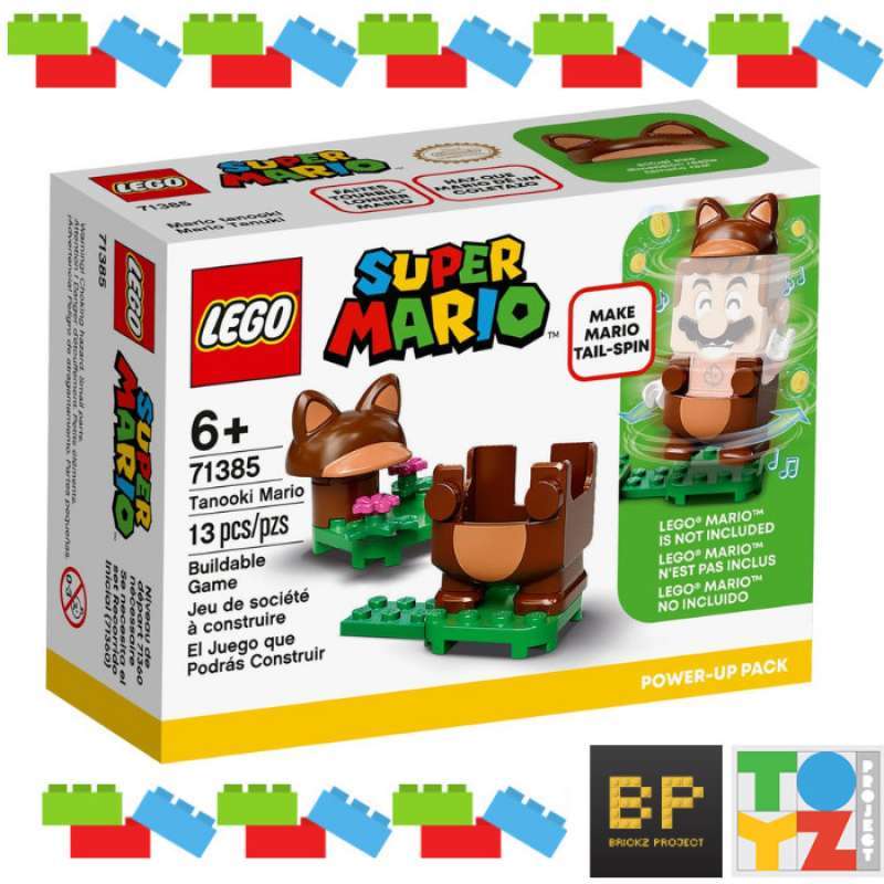 Promo Lego 71385 Super Mario Tanooki Mario Power-Up Pack Diskon 47% di ...