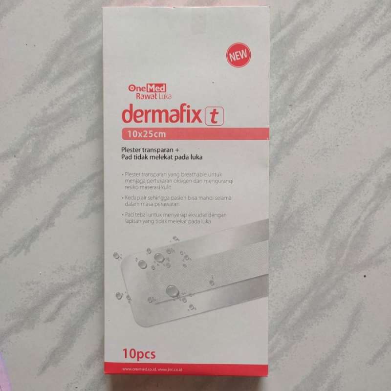 Promo DERMAFIX T 10X25/Plester Transparan Onemed Isi 10pcs Diskon 44% ...