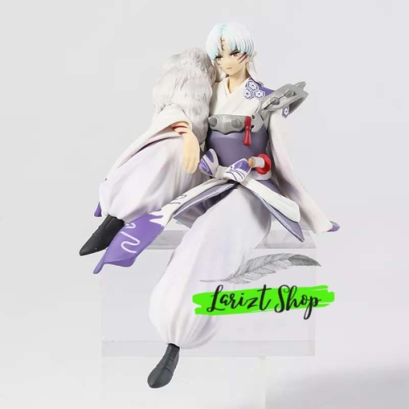 Jual Noodle Stopper Anime Inuyasha Sesshomaru Cute Action Statue Figure ...