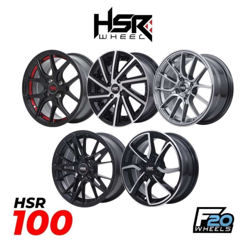 Promo Paket Velg Mobil Ring 14 Hingga Ring 22 Hsr Wheel - Hsr100 Diskon ...