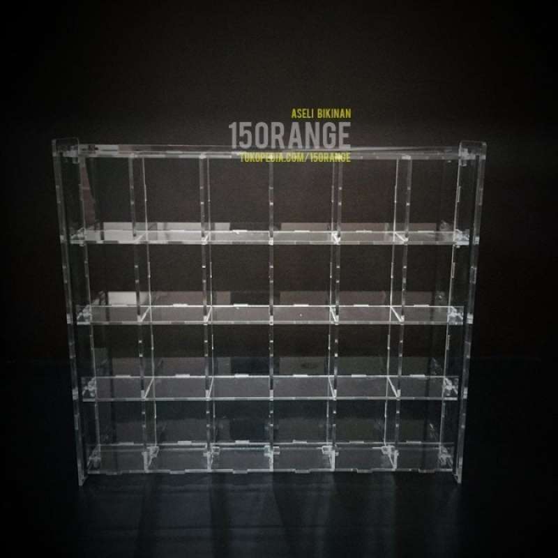 Promo Rak Lego Minifig isi 10 Bahan Akrilik Dimensi 6x6x8 Diskon 28% di ...