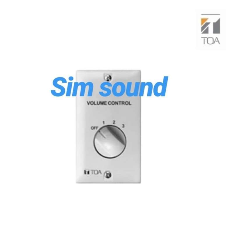 Promo VOLUME CONTROL TOA ZV 303 30 WATT TOA ZV303 ORIGINAL Diskon 23% ...