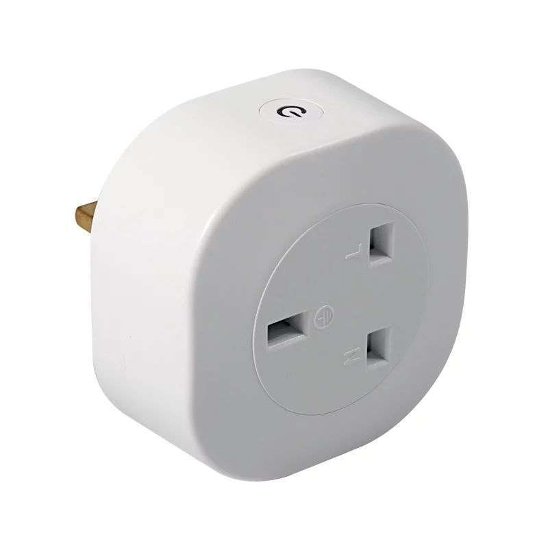 Jual Tuya Homekit Iot 3 Pin Multi Wifi Smart Wall Plug Socket Uk Oem ...