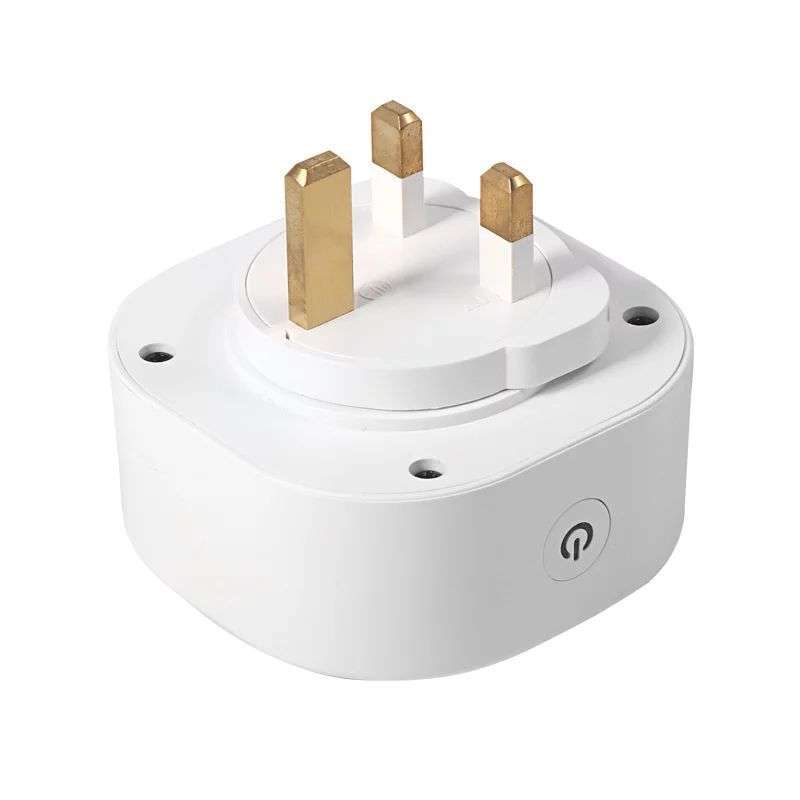 Jual Tuya Homekit Iot 3 Pin Multi Wifi Smart Wall Plug Socket Uk Oem ...
