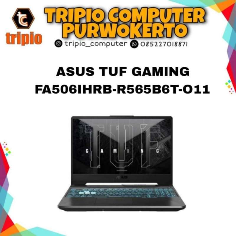 Jual ASUS TUF Gaming A15 FA506IHRB-R565B6T-O11 Ryzen 5 4600H 8GB 512GB ...