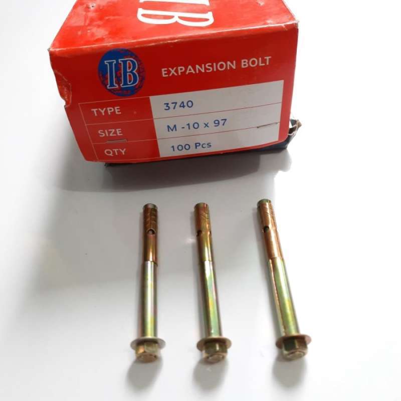 Jual Dynabolt 10 Ã— 97 / Dinabolt Bracket Set / Baut Beton Harga Per ...