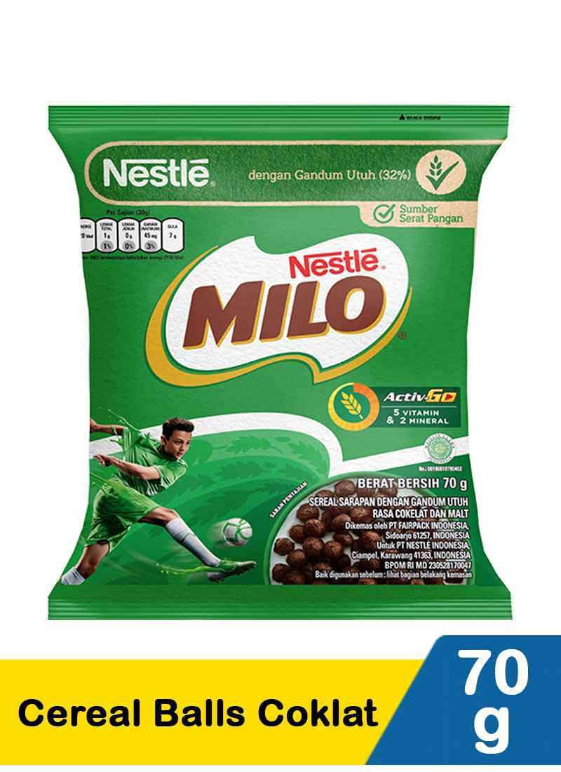 Jual Milo Cereal Balls Coklat 70 Gram di Seller dgoodsstore ...
