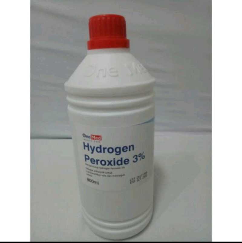 Jual OneMed - Hydrogen Peroxide (H2O2) 3% - 800ml di Seller Organik ...