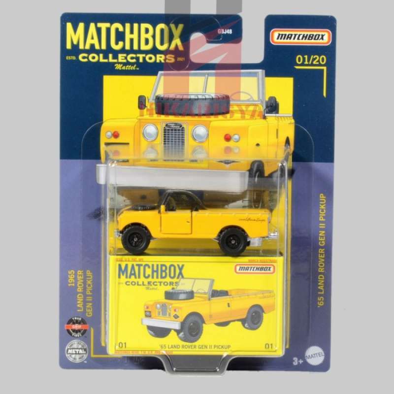 Promo Matchbox Collectors land rover gen 2 II Pickup Kuning Diskon 23% ...
