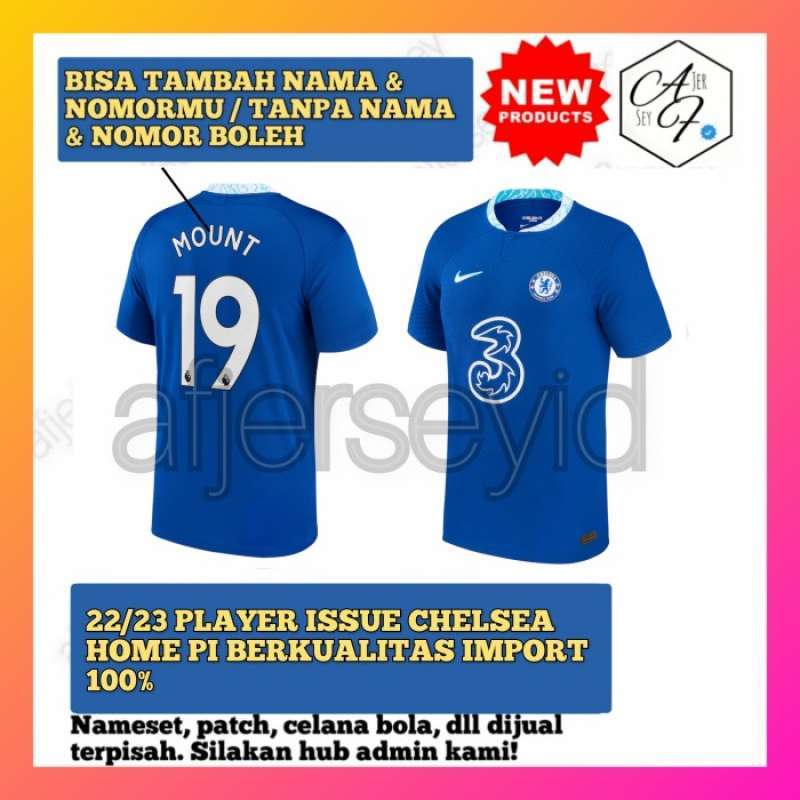Jual Player Version Chelsea Home Jersey 2022/2023 PI Baju Bola Away ...