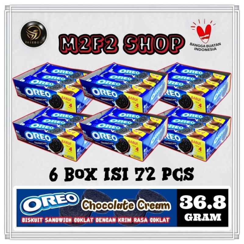 Promo Biskuit Oreo Sandwich Chocolate Creme | Cokelat - 36,8 gr ...