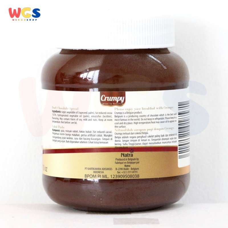 Jual Crumpy Dark Chocolate Spread [400 G] Di Seller Wighoshop - Sampora ...