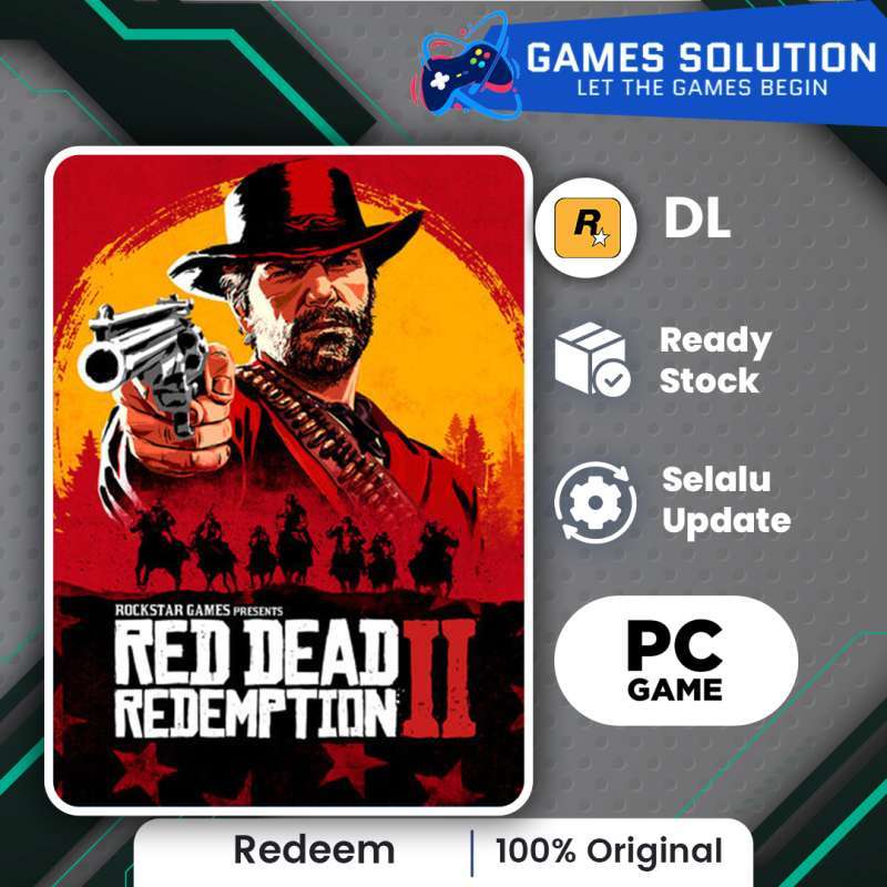 Jual Red Dead Redemption 2 PC GAME ORIGINAL | KeyCode Rockstar ...