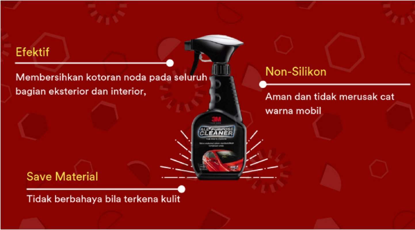Promo 3m All Purpose Cleaner Cairan Pembersih Mobil Diskon 10% Di Seller 3m Official Store ...