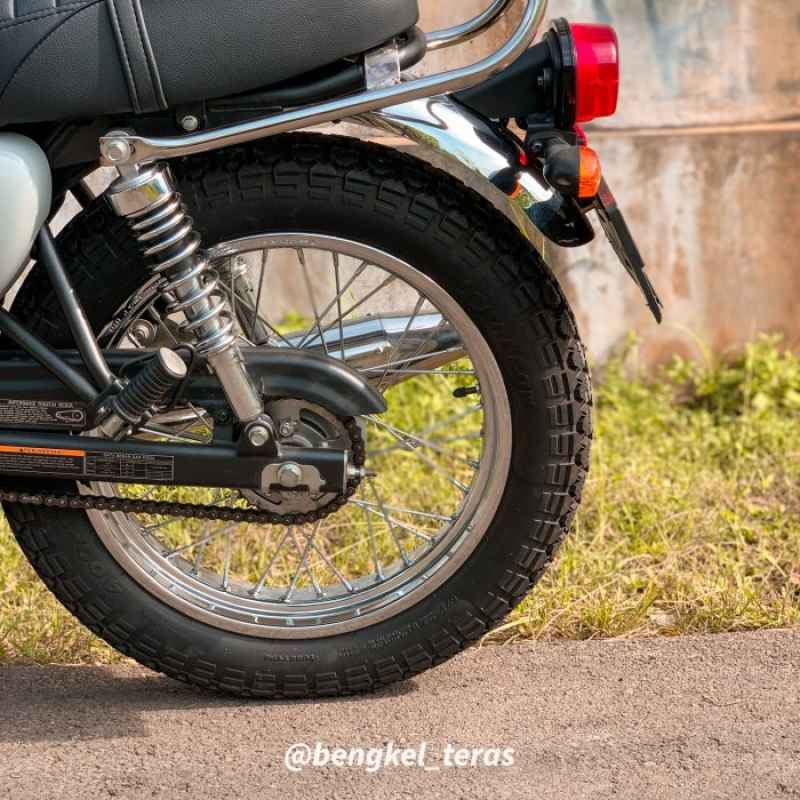 Jual Velg Set Depan Belakang DID Chroom Kawasaki W175 motor custom di ...