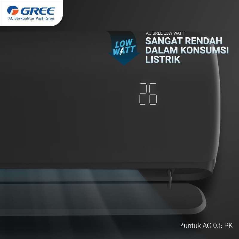 Jual Gree Indonesia Gwc-12c3e Ac Deluxe Low Watt - Putih [1.5 Pk/unit ...