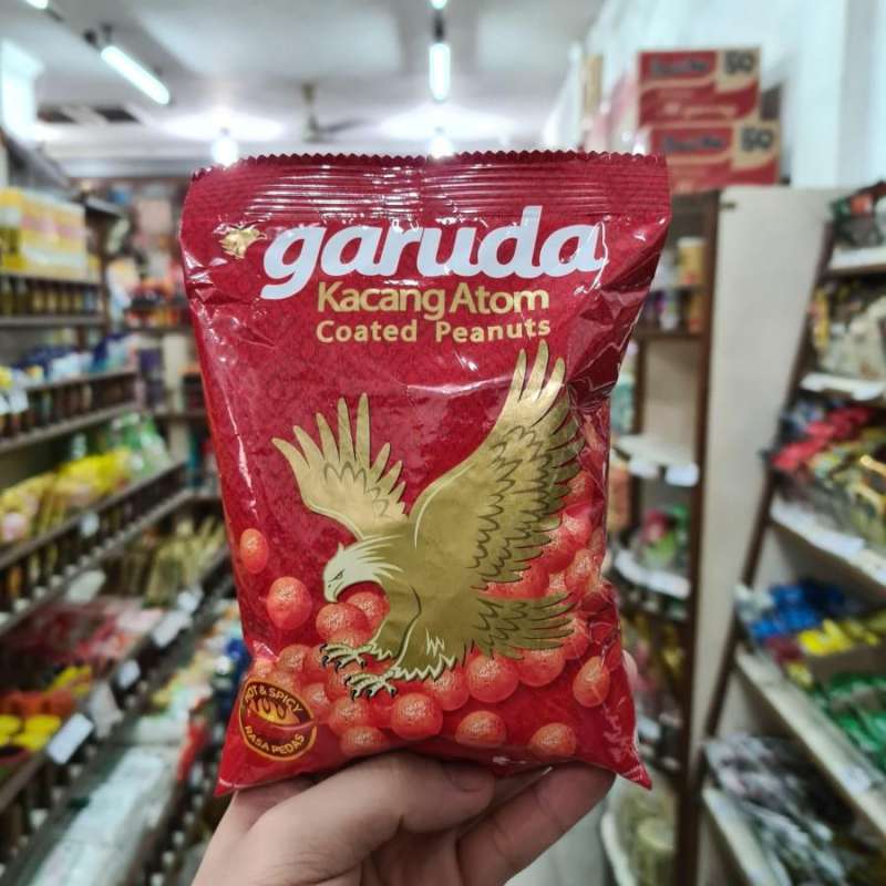 Jual GARUDA KACANG ATOM HOT & SPICY PEDAS 100 g di Seller Adam Dani ...