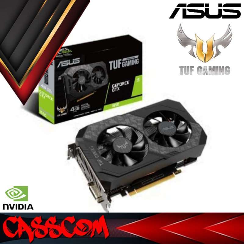 Jual Vga Asus Tuf Gaming Geforce Gtx 1650 4gb Gddr6 Gtx1650 4 Gb Di Seller Casscom - Mekarjaya ...