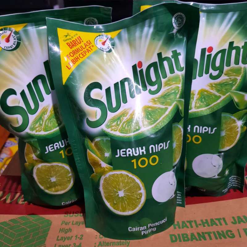 Jual Sunlight Jeruk Nipis Cairan Pencuci Piring (755 Ml / 12 Pcs) Di Seller Tristan - Sepatan ...
