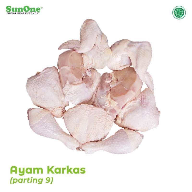 Jual Sunone Ayam Parting 9 Karkas Broiler [1 Kg/ 1.1 Kg / Potong 9 ...