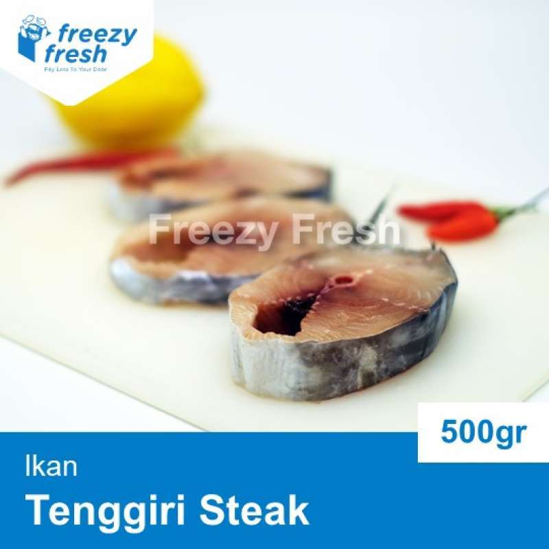 Jual FREEZY FRESH Ikan Tenggiri Steak Mackarel Fish Steak Cut [500g] di ...