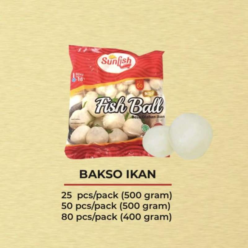 Jual Bakso Ikan Sunfish Termurah - Harga Grosir Terupdate Hari Ini | Blibli