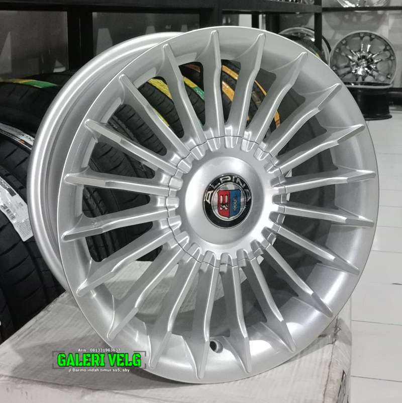 Jual Alpina Velg Mobil - Silver [14x6 8h +38] di Seller Gallery Velg ...