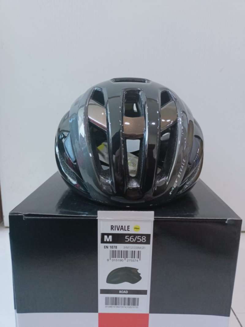 Jual Helm Sepeda Original Met Rivale Mips New Helmet Roadbike Mtb Black