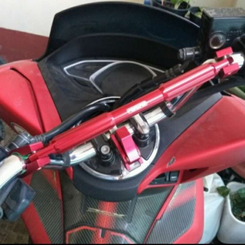 Jual stabilizer palang stang Honda NEW PCX 160 2021 - Warna Biru di ...