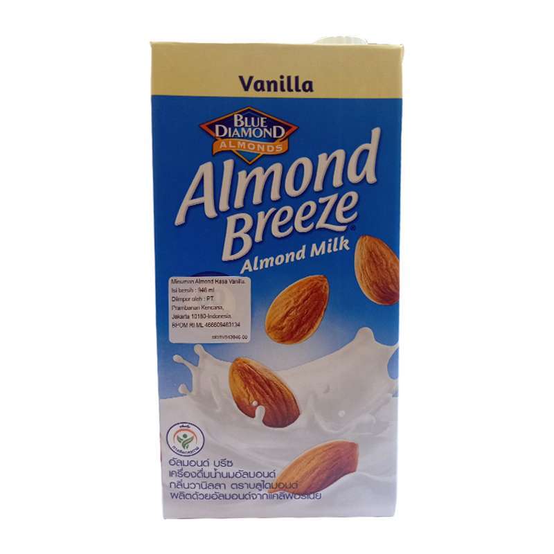 Promo ALMOND BREEZE Almond Milk Vanilla 946 ml Susu Almond Rasa Vanila ...