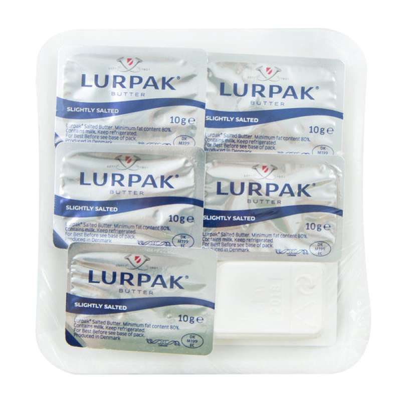 Promo LURPAK Slightly Salted Mini Butter 100g Mentega Margarine Asin ...