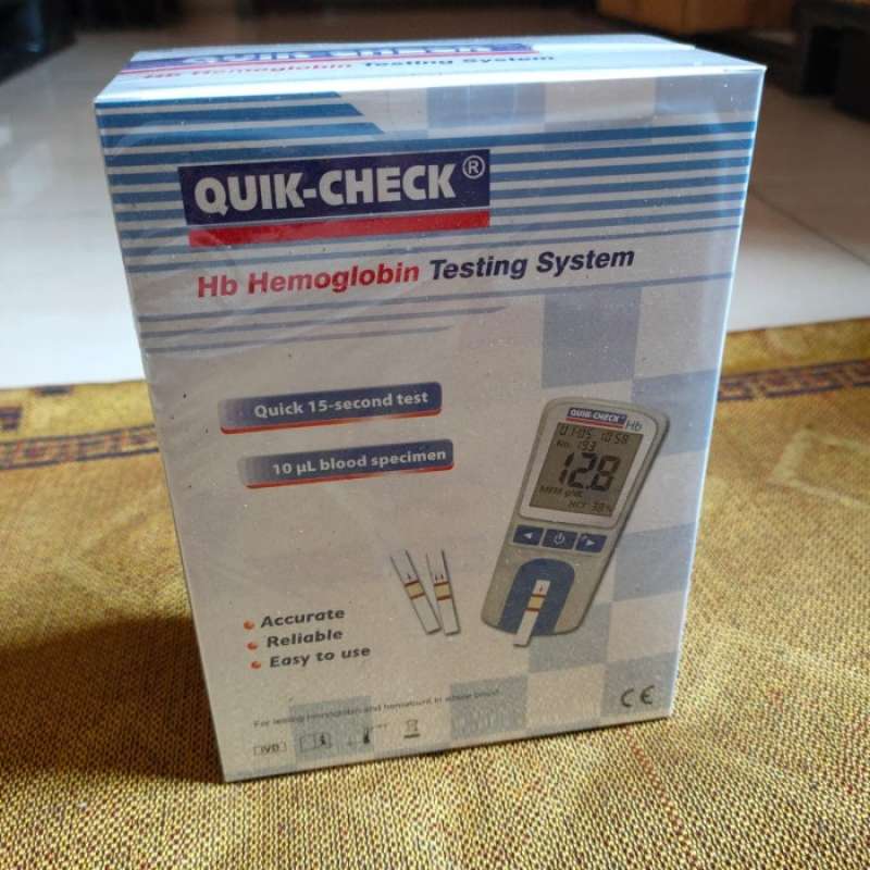 Promo Alat Cek Hb Hemoglobin Meter Quick Cek Diskon 23% Di Seller Alat ...