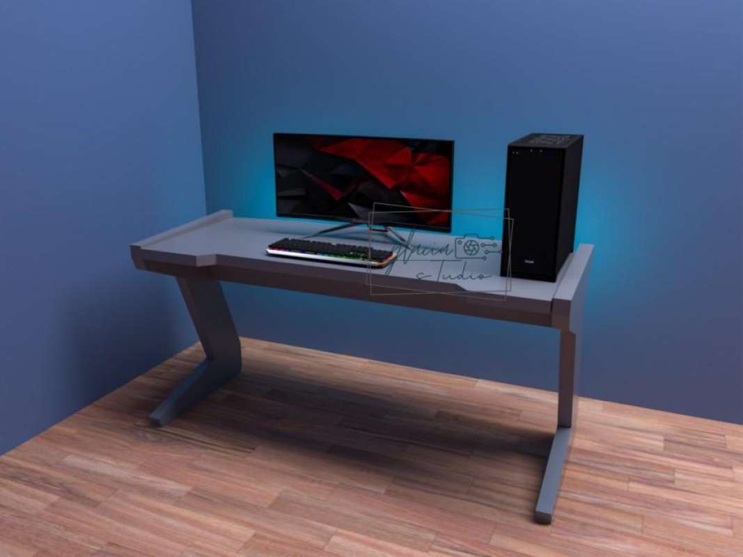 Jual GLC-cheetah meja gaming / meja komputer di Seller Glacia_Interior ...