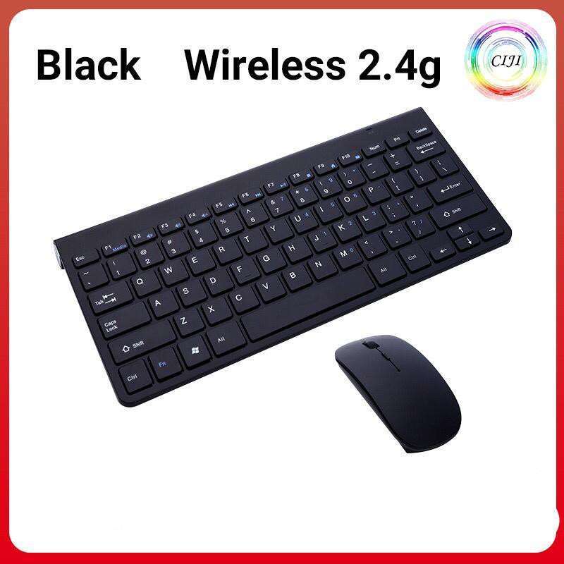 Jual Ciji Paket Keyboard Wireless Mouse Wireless Silent Desain Ultrathin Elegan Di Seller
