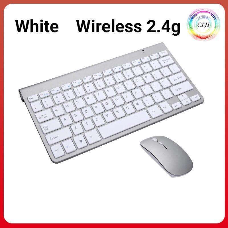 Jual Ciji Paket Keyboard Wireless + Mouse Wireless Silent Desain ...