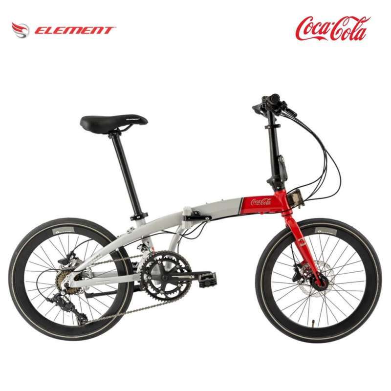 Jual Sepeda Lipat Element Edisi Coca Cola Di Seller Seven Cycle - Pulo ...