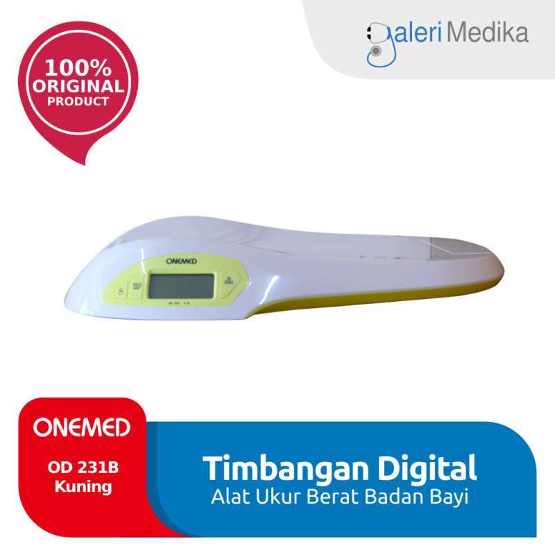 Jual Onemed Od 231b Timbangan Bayi Digital Kuning Di Seller Galeri ...