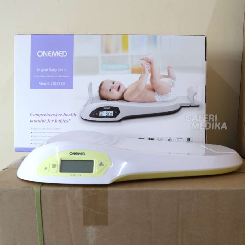 Jual Onemed Od 231b Timbangan Bayi Digital Kuning Di Seller Galeri ...