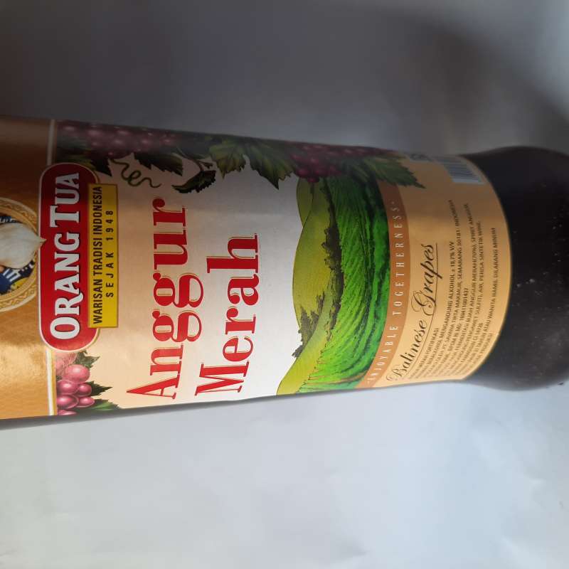 Jual ANGGUR MERAH CAP ORANG TUA GOLD (620ML) di Seller KINGQUEENCORNER ...