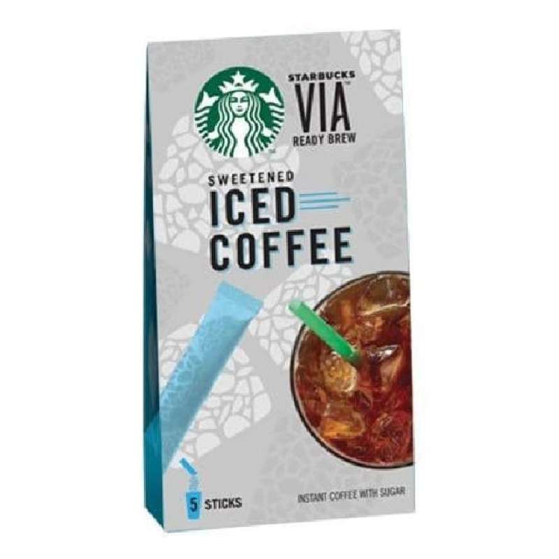 Jual ORIGINAL STARBUCKS VIA ICED COFFEE SWEETENED (5 STICKS) BEST ...