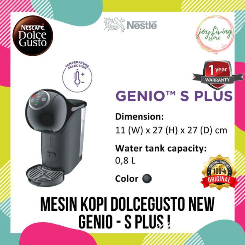 Promo Mesin Kopi Ndg Nescafe Dolce Gusto New Genio S Plus Garansi Resmi ...